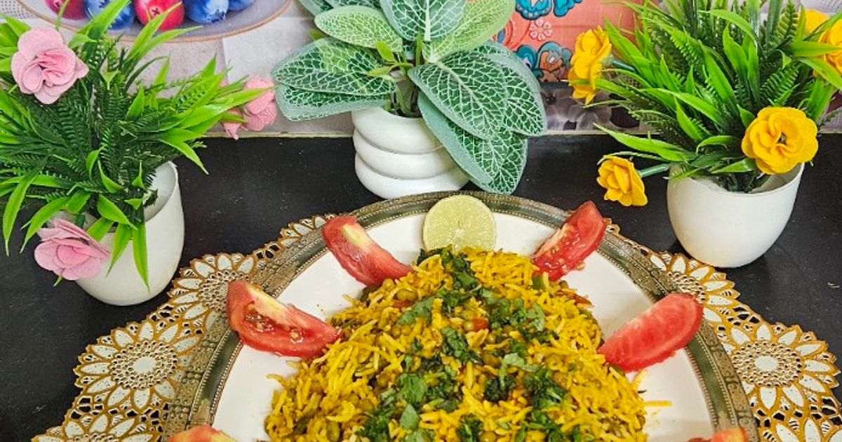 Moong Pulao (One Pot) Recipe by Shobha Rathod - Cookpad