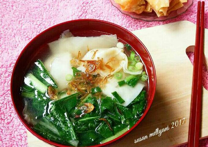 Resep Pangsit kuah oleh Susan Mellyani - Cookpad