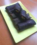 Resep kue dadar gulung pisang coklat lumer rumahan enak dan mudah - Cookpad