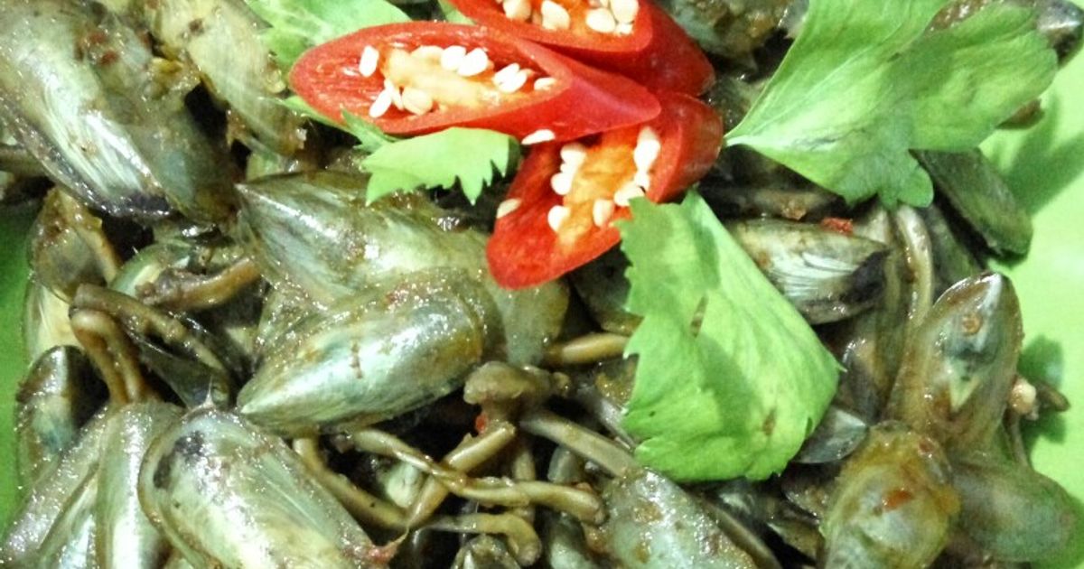 Resep Tumis Kerang Tebalan oleh Oknita Lukma - Cookpad