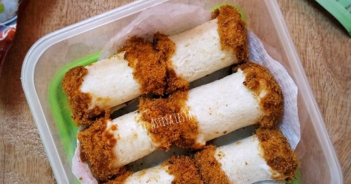 Resep Roti Abon Mayo (Simple Meat Floss Bread) oleh Astiya Lestari ...