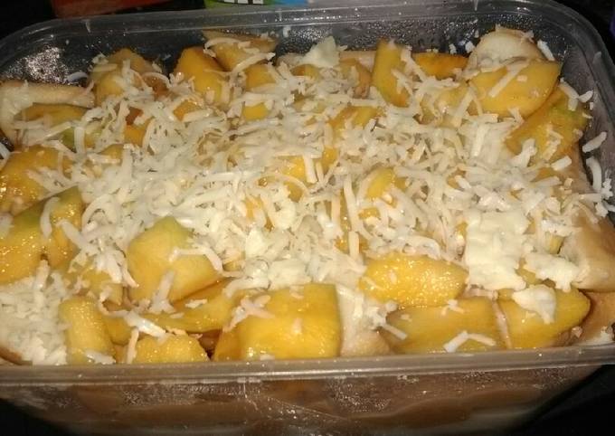 Resep Stup roti tawar mangga oleh Mom's ArkanTsaaqib - Cookpad