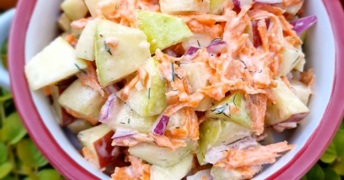 4 egyszerű és finom sárgarépa alma saláta recept - Cookpad receptek