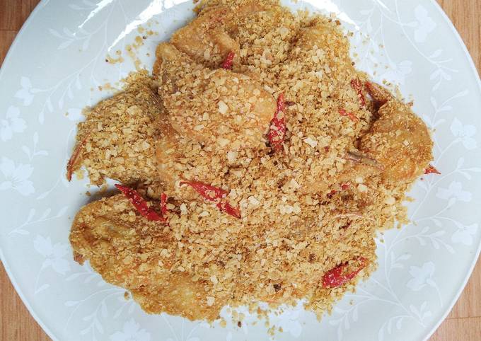 Resep Udang Goreng Nestum oleh Sri Maharani - Cookpad
