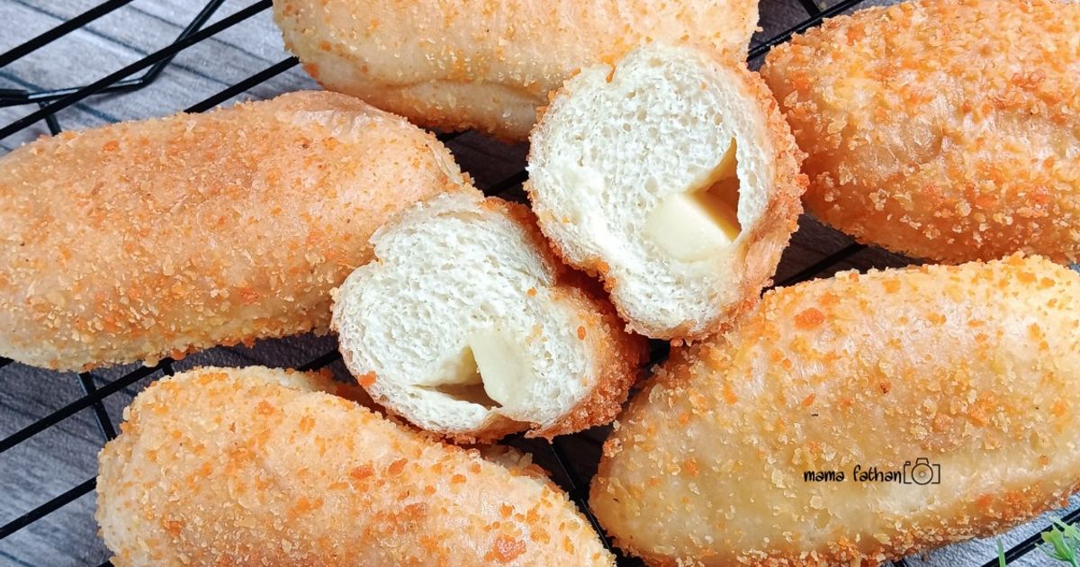 Resep Roti Goreng Isi Keju Lumer oleh Mama fathan - Cookpad