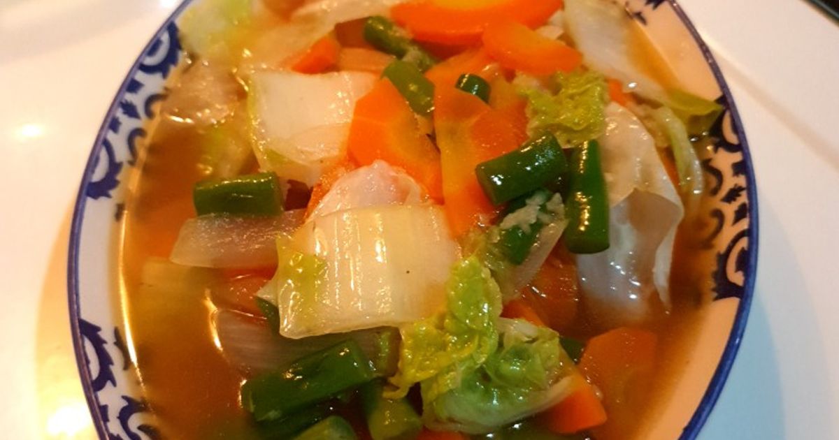 Resep Capcay Kuah Kaldu Ayam oleh MandaRani - Cookpad
