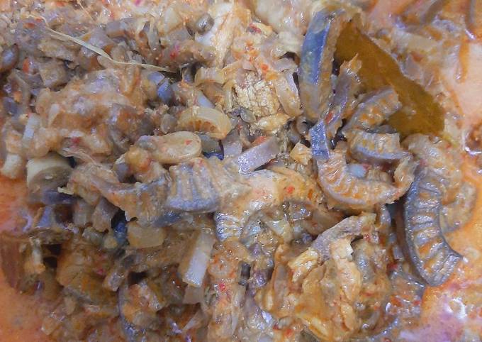 Resep Gulai umbut pisang/ gulai batang pisang oleh Kristina Barus - Cookpad