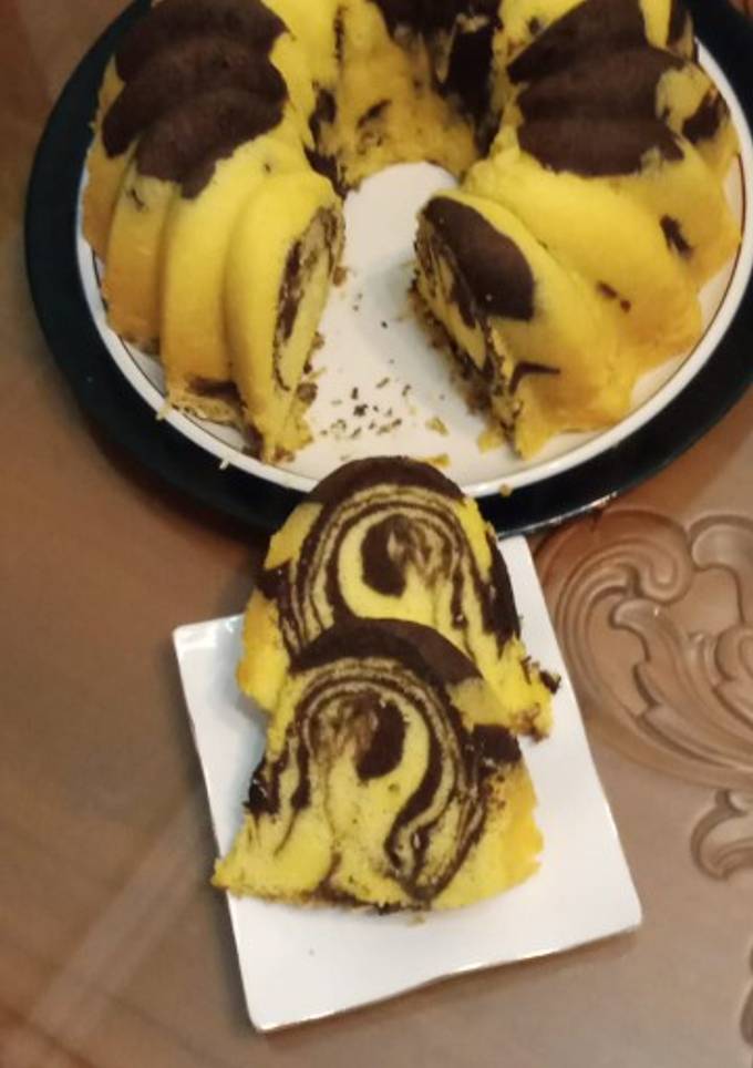 Resep Marble Cake Premium dan tips oleh Mama faiz Amira - Cookpad