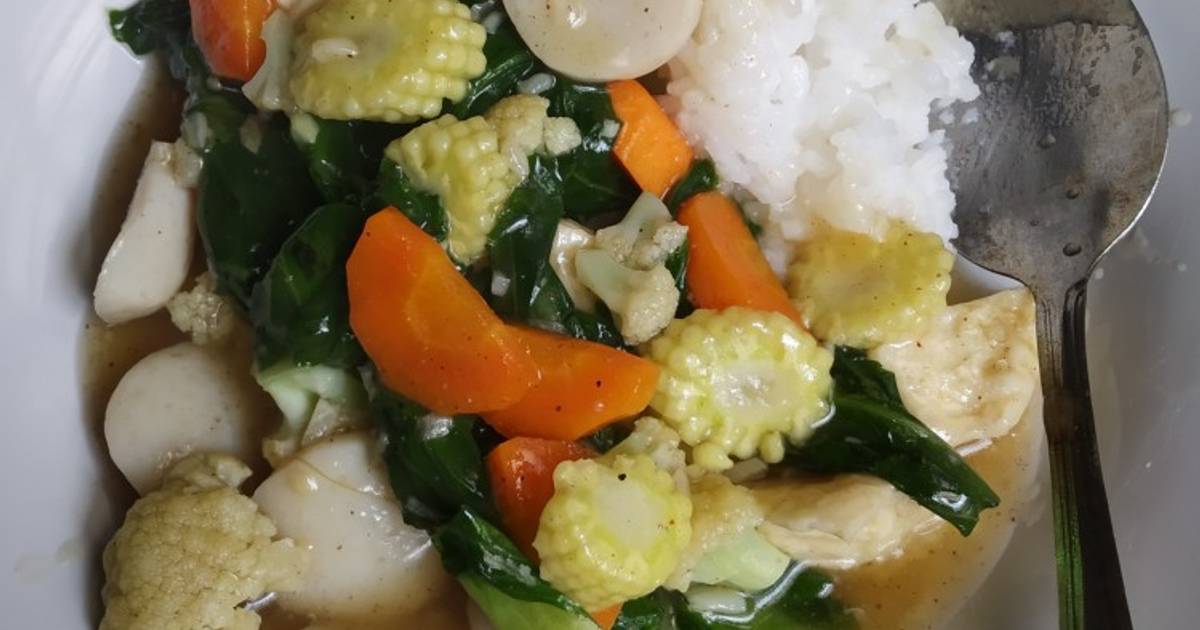 26 resep capcay sawi hijau solaria enak dan mudah - Cookpad