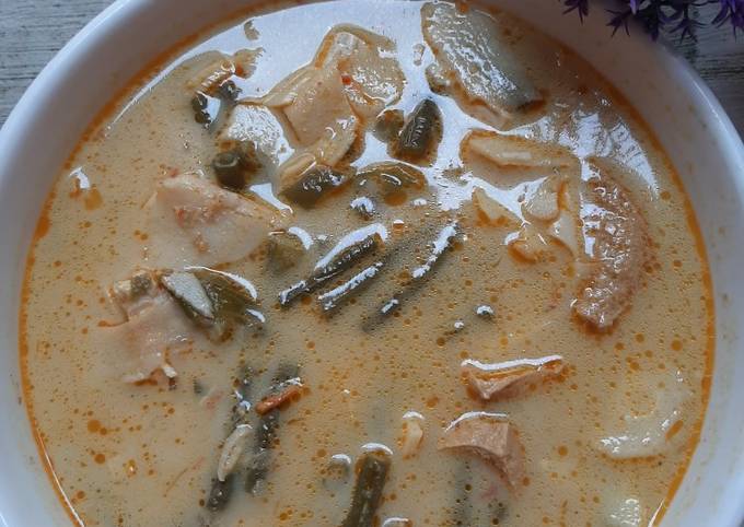 Resep Gulai Rebung,Kacang Panjang&Tahu oleh NayNay - Cookpad