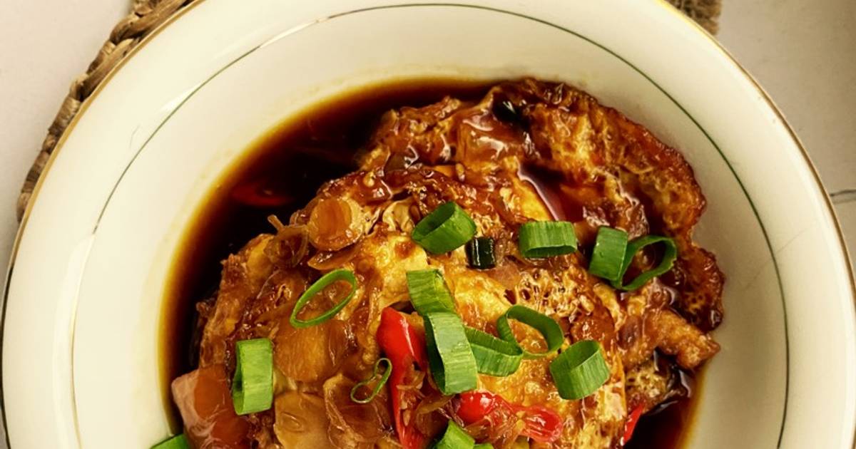 Resep Telor Ceplok Kuah Kecap oleh Lany Yuliasih - Cookpad