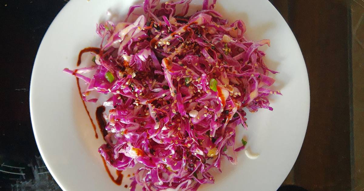 Ensalada de repollo morado - 92 recetas caseras- Cookpad