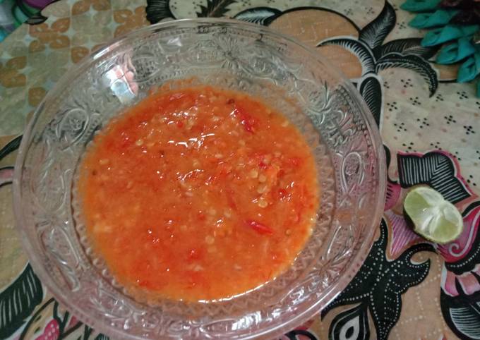 Resep Sambal bakso oleh Dapur Mama Azka - Cookpad