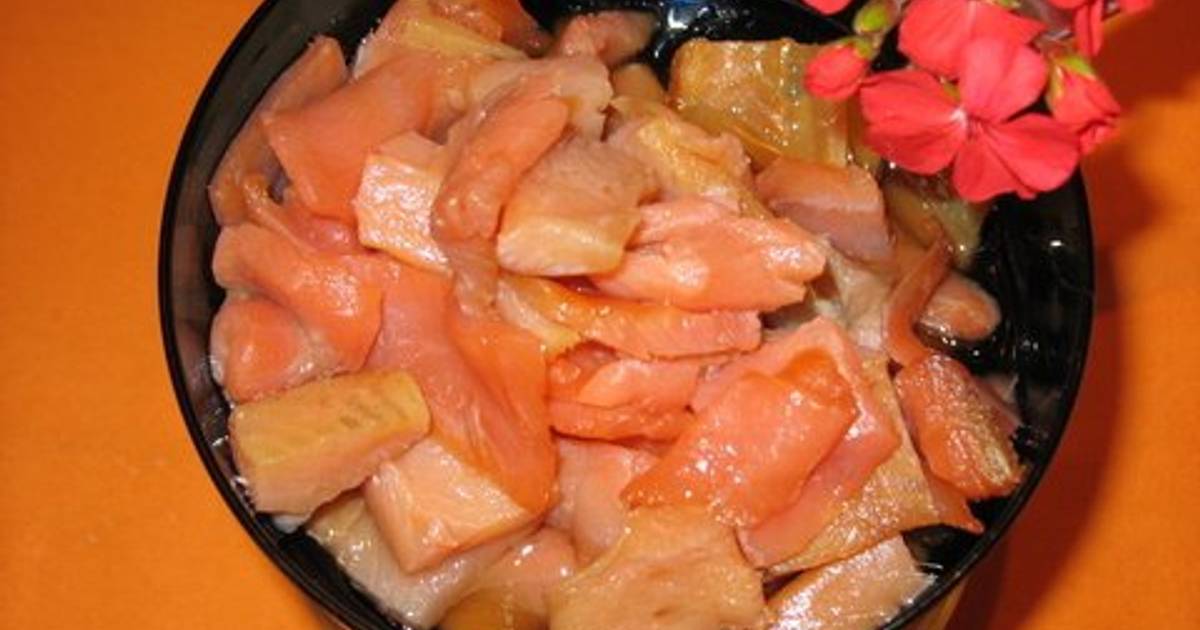Salmón curado Receta de El Cocinerito- Cookpad