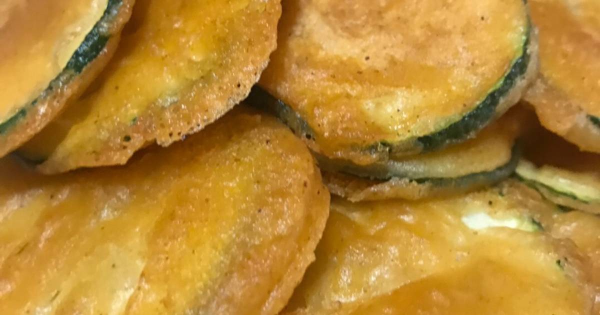 Resep Zukini goreng tepung (zucchini) oleh naminami - Cookpad