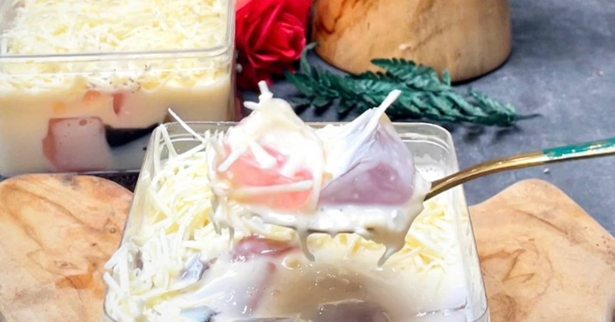 50 resep creamy jelly leci enak dan mudah - Cookpad