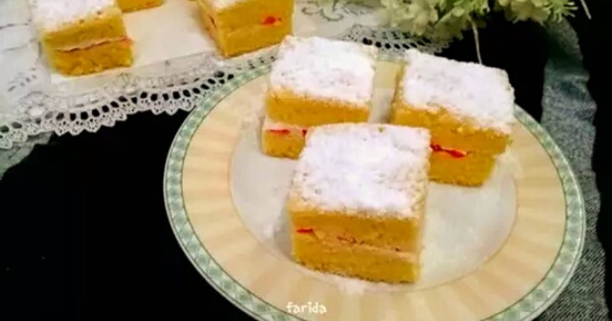 Resep sponge cake lembut: Empuk dan mudah dibuat