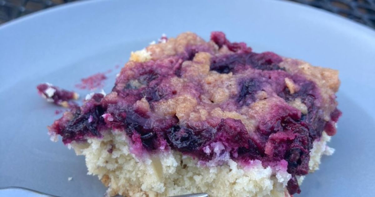 Blueberry Buckle 🫐 Recipe By Audrey K0ehler
