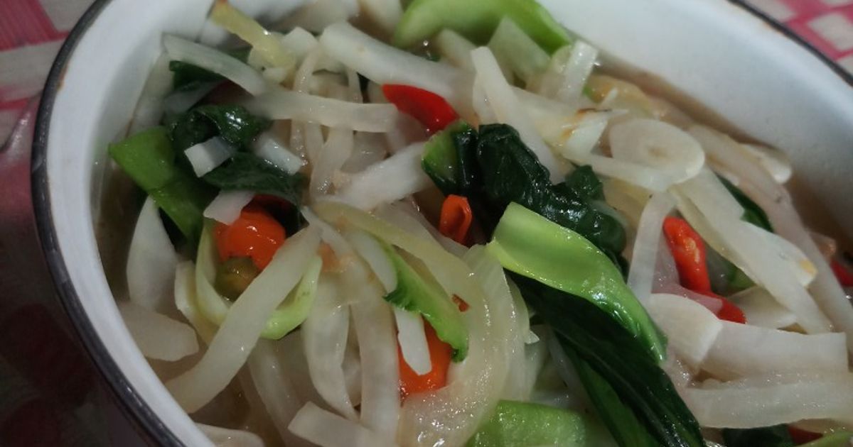 Resep Tumis Pakcoy & Lobak (Menu Simple Puasa) oleh Tinuntun ...