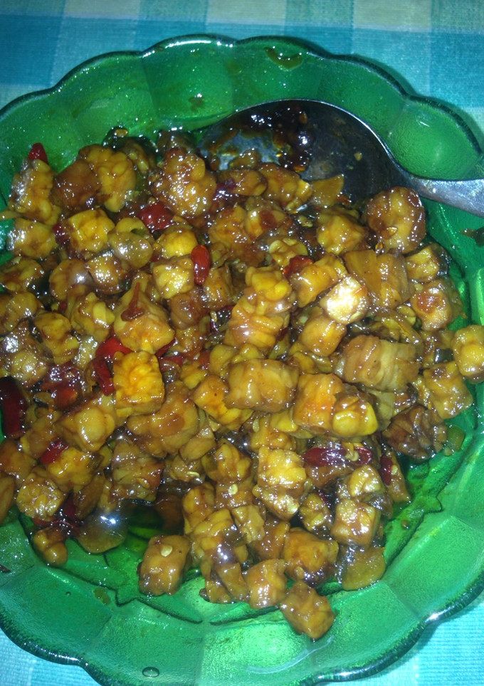 Resep Oseng Tempe Simple oleh Sof - Cookpad