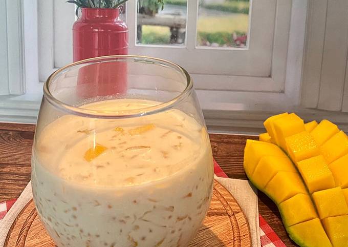 Resep Mango Sago Ice oleh Mimi 4A Cookery - Cookpad
