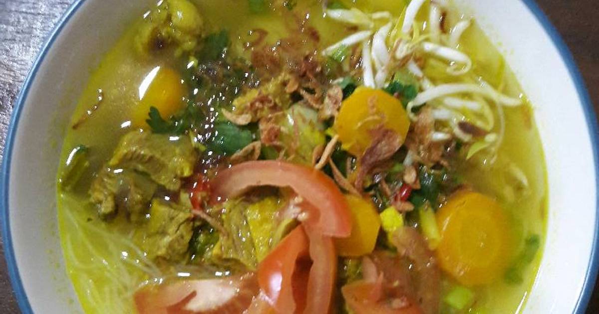 43 resep soto daging balungan kuah bening enak dan mudah - Cookpad