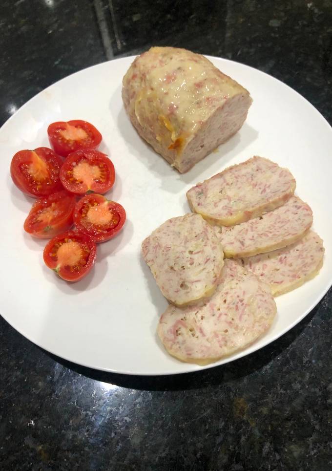 Rulo de Pollo, Jamón de York y Queso Receta de José Baena- Cookpad