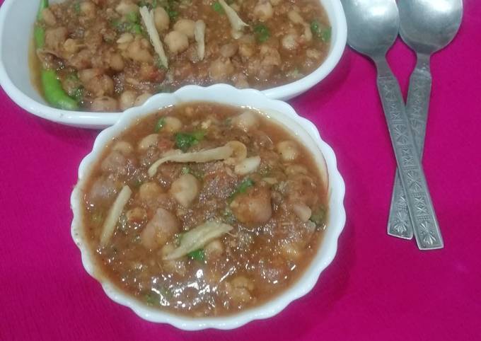 Pindi Chana Masala Recipe by Aruna Thapar - Cookpad
