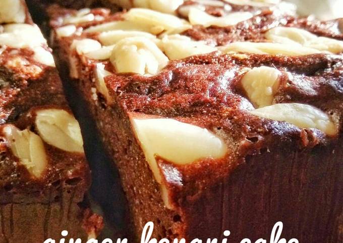 Resep Ginger kenari cake oleh Mely Köhln - Cookpad