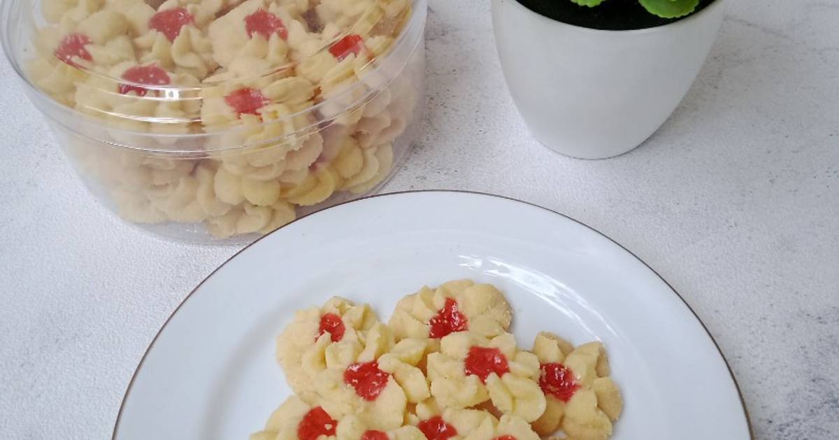 Resep kue semprit renyah & lembut: Praktis untuk suguhan hari raya