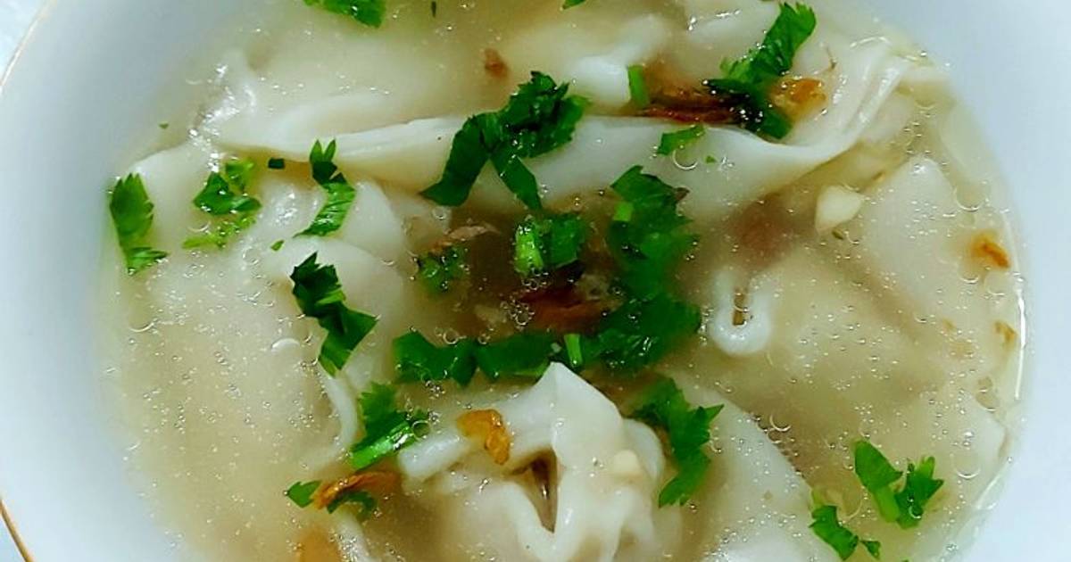 Resep Soup Pangsit Ayam oleh Ferris Kitchen 🍛 - Cookpad