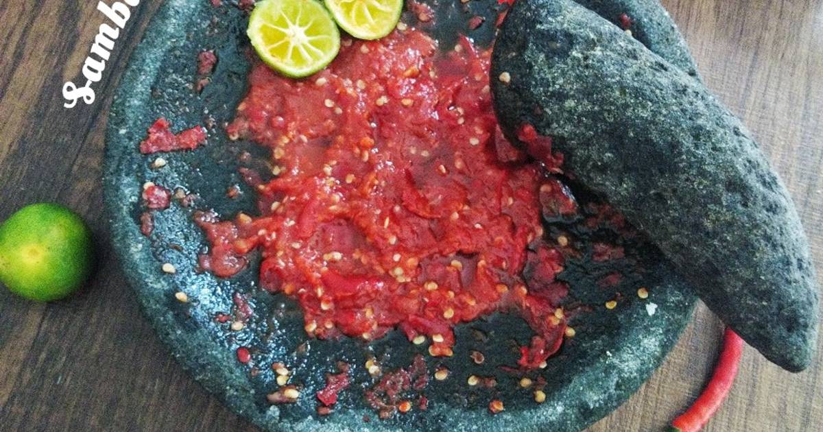 Resep Sambal Limau oleh Annissa Zamraida "Dapoer Umi Tama" - Cookpad