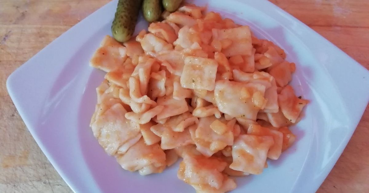 Krumplis Tészta Gyúrt Tésztából | Vajdáné Baráth Barbara receptje ...