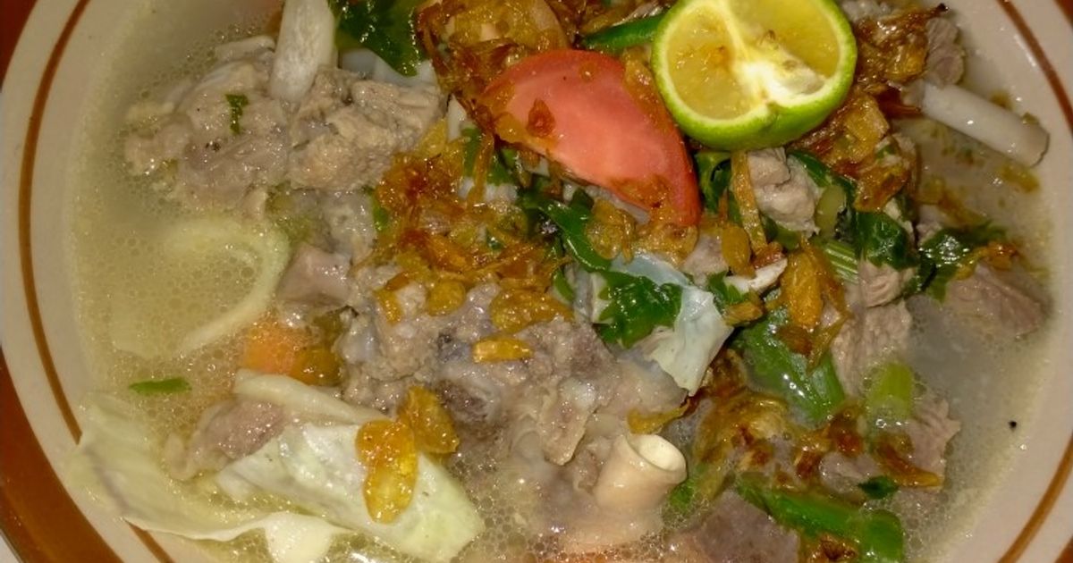 Resep Sop Daging+Balungan Kambing oleh Siti Ratna - Cookpad