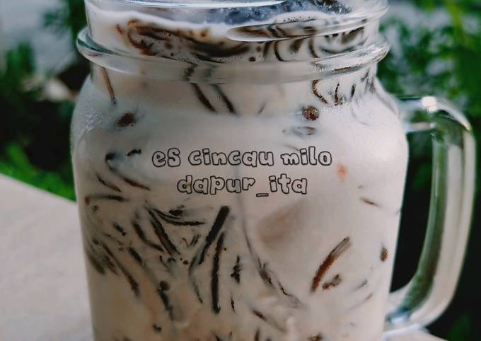 Resep Es Cincau Milo oleh Anggraita - Cookpad