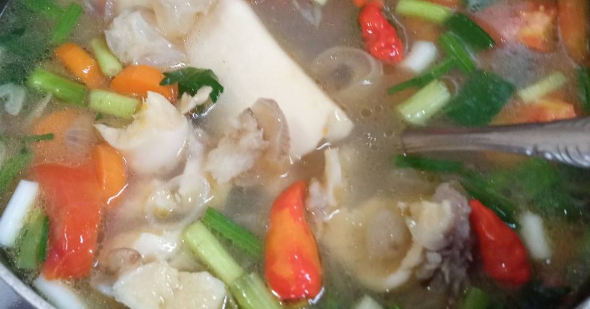 Resep Sup tunjang bening oleh Septyandini - Cookpad
