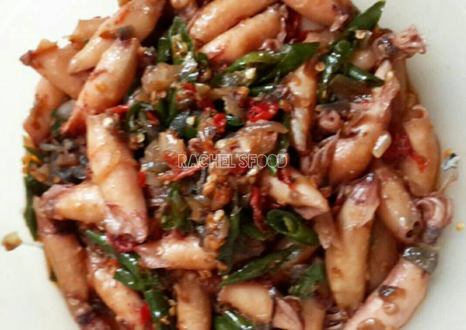 Resep Cumi Asin Cabe Ijo oleh Rachel Sampouw - Cookpad