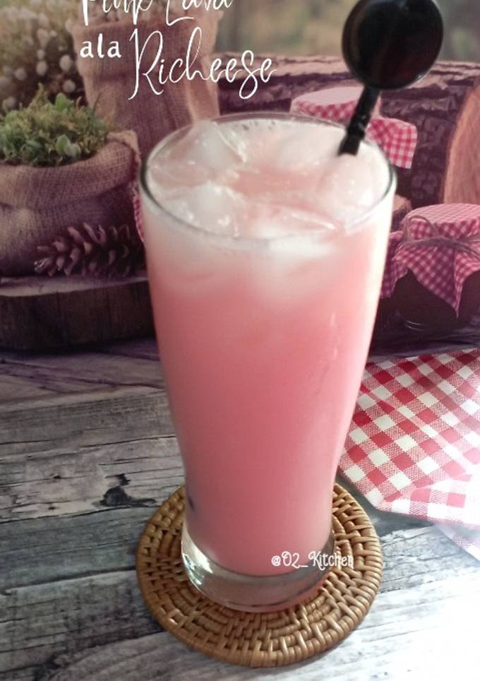 Resep #738 Pink Lava ala Richeese oleh Ratih Anita Dewi - Cookpad