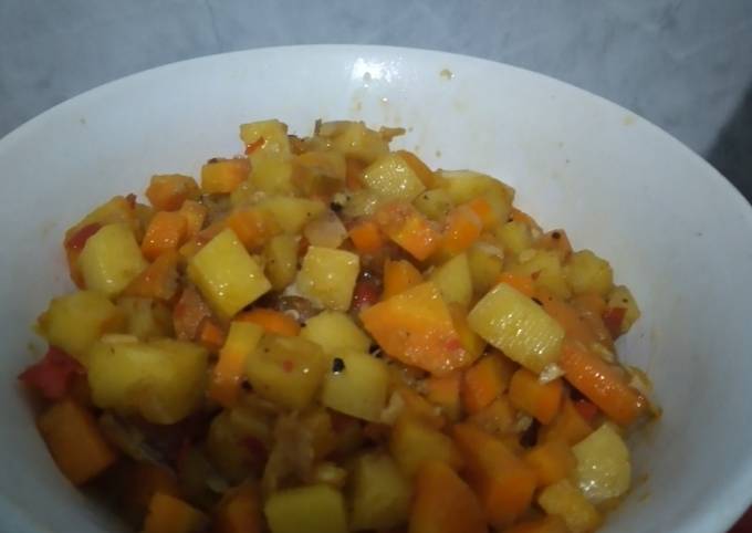 Resep Oseng kentang wortel oleh LulusW - Cookpad