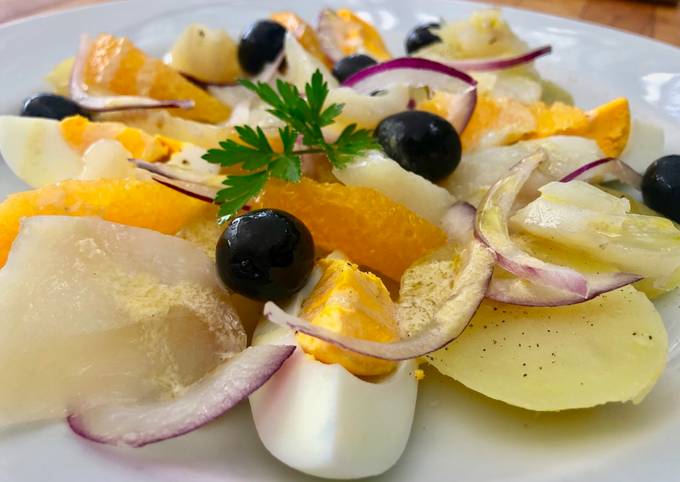 Ensalada para Semana Santa Receta de Guille Rodriguez- Cookpad