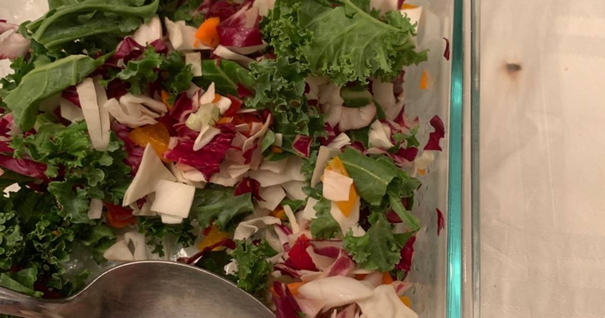 Mixed kale salad Recipe by dgreen - Cookpad