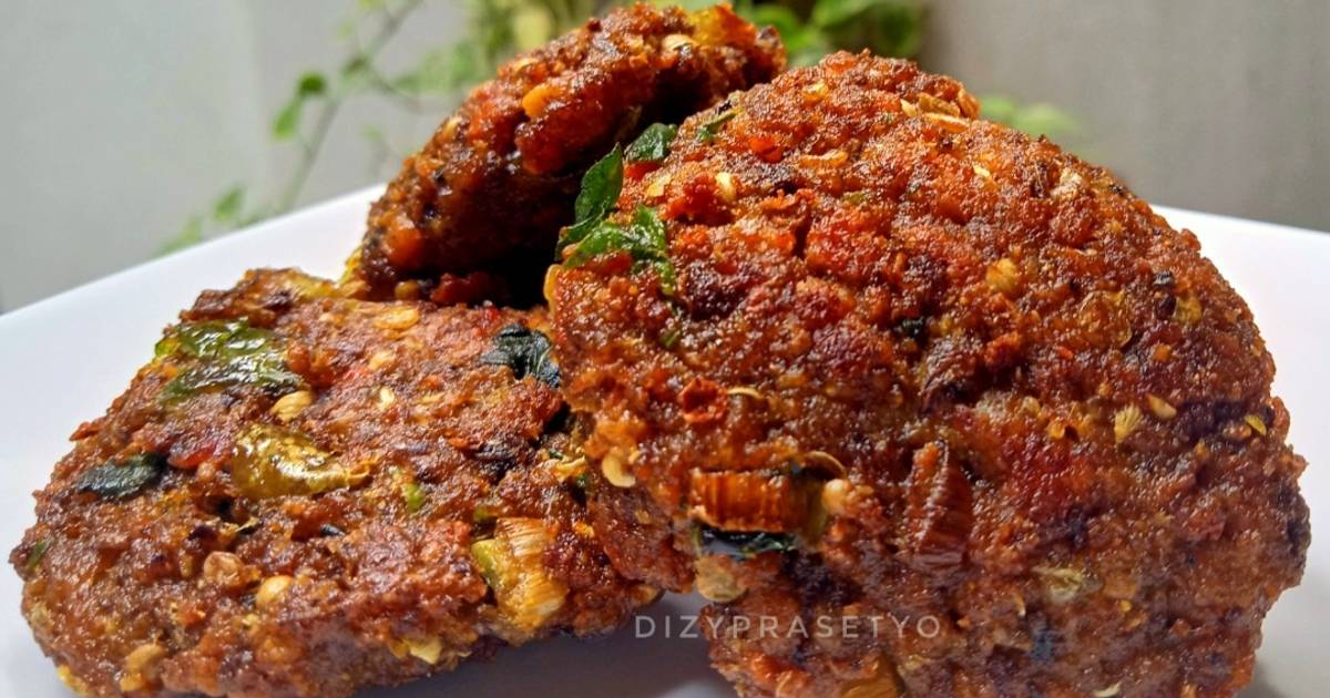 Resep Perkedel oncom merah oleh Dizy Prasetyo - Cookpad