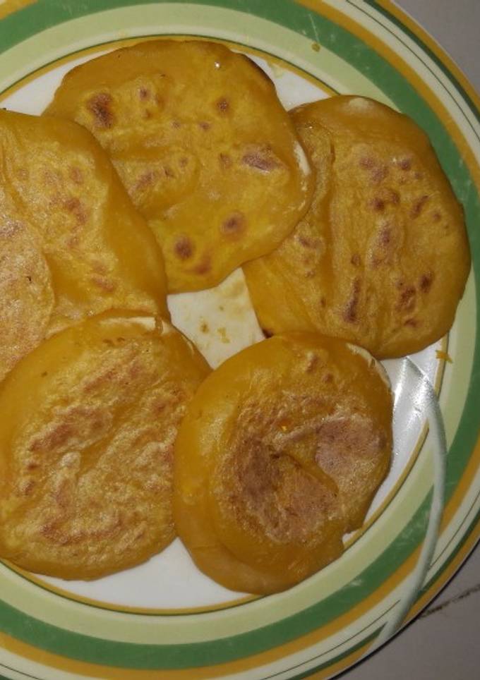 Resep Pancake labu kuning gluten, casein, egg free cemilan anak autis ...