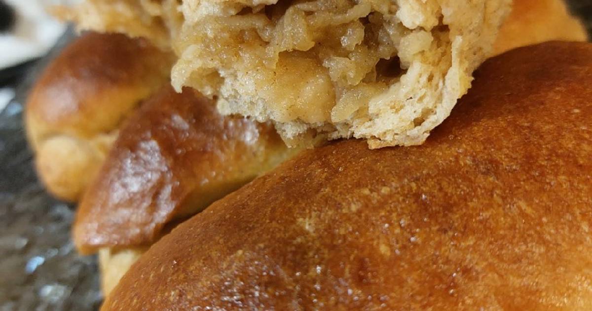 Almatöltelékes bukta teljes kiőrlésű liszttel | Edina Furkó receptje ...