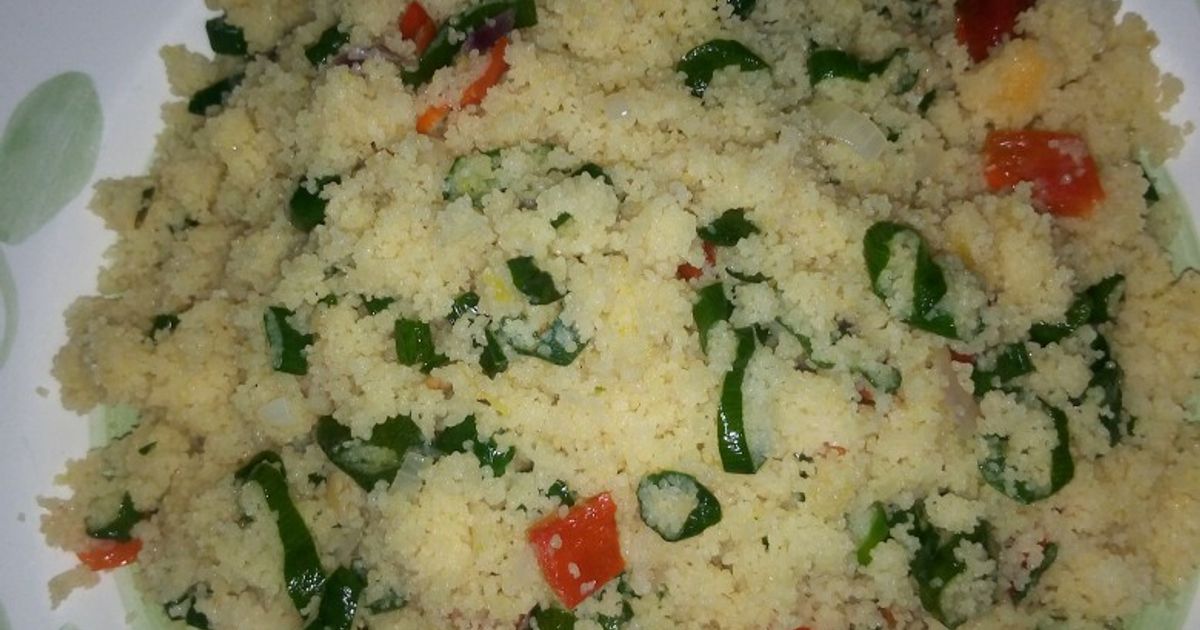 Couscous,Dambu Style Recipe by hauwa yakubu - Cookpad