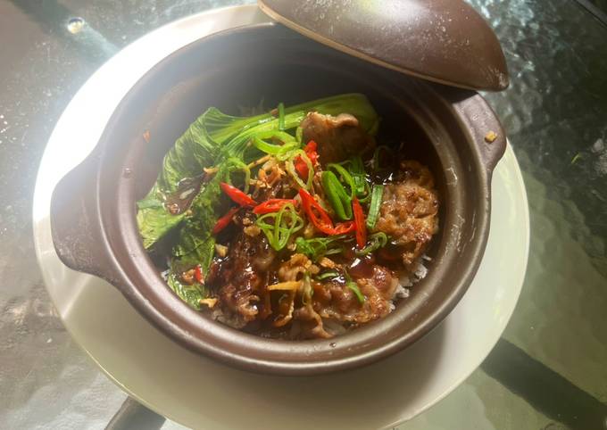 Resep Beef Claypot Rice oleh Raja Yulita Indah Sari - Cookpad