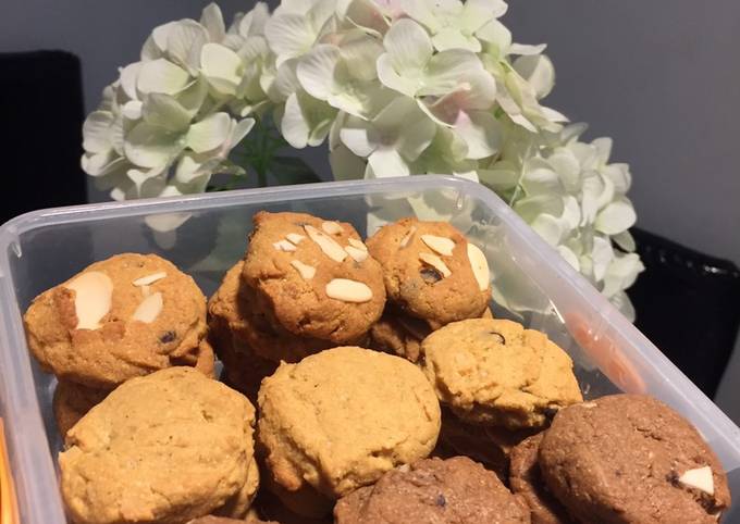 Resep Cookies tepung mocaf 3 rasa oleh Patrecia Maya - Cookpad