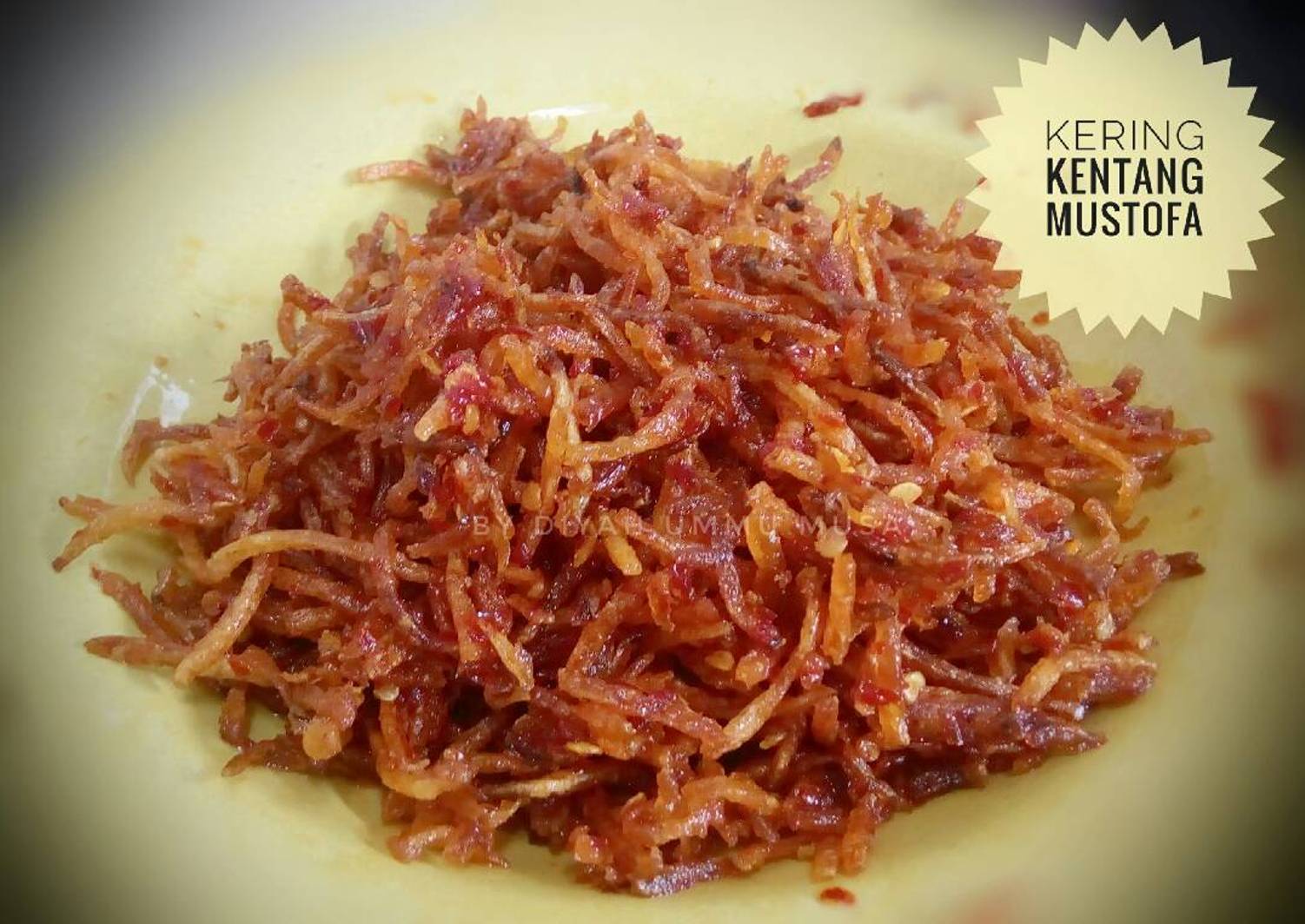 Resep Kering Kentang / Sambal Kentang Mustofa Versi 3kg oleh Diyah ...