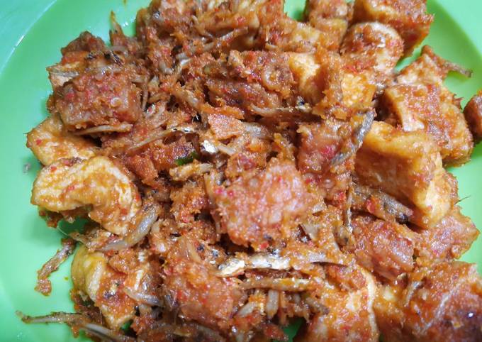 Resep Sambel goreng teri tahu tempe oleh Rina Rivinafa - Cookpad