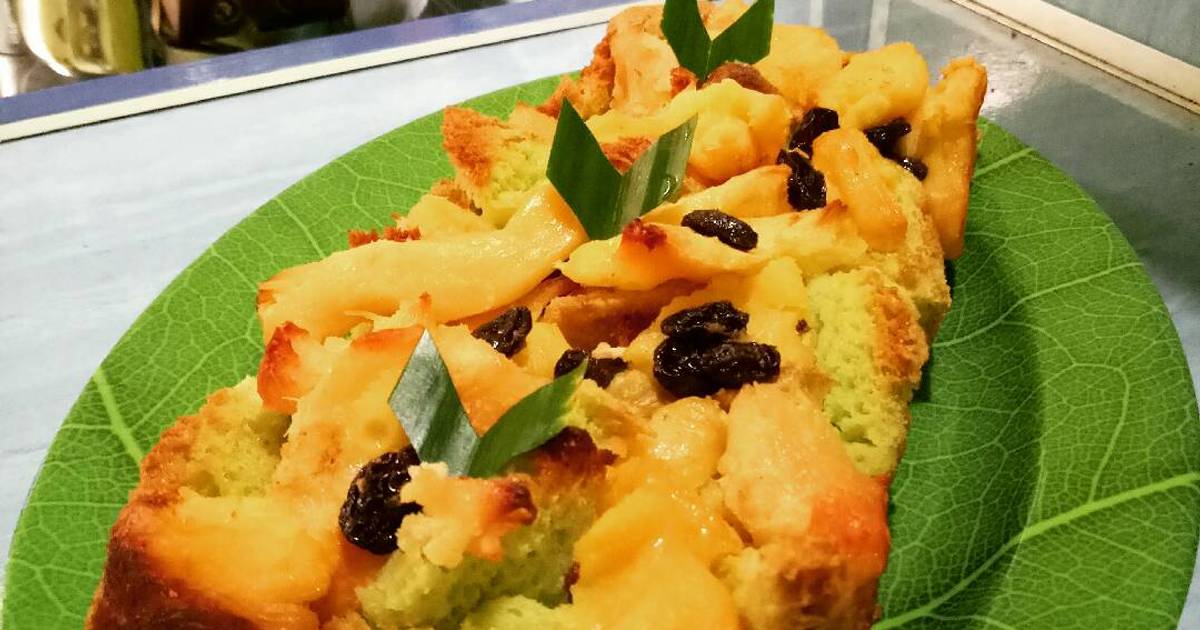 Resep Bread pudding with tape oleh Dapur Azka 😄 - Cookpad